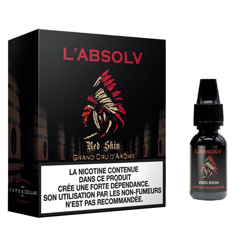 E-liquide Red Skin de L'Absolu de la marque Vape Cellar en 30 ml