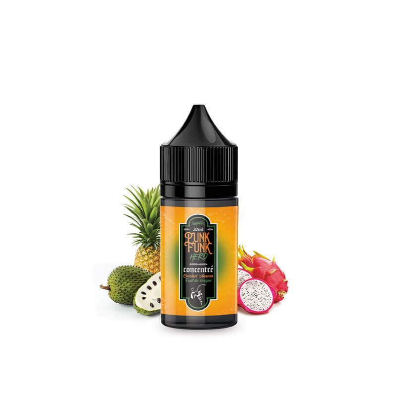 Concentré Corossol Ananas Fruit du Dragon 30ml - Punk Funk Hero par ...